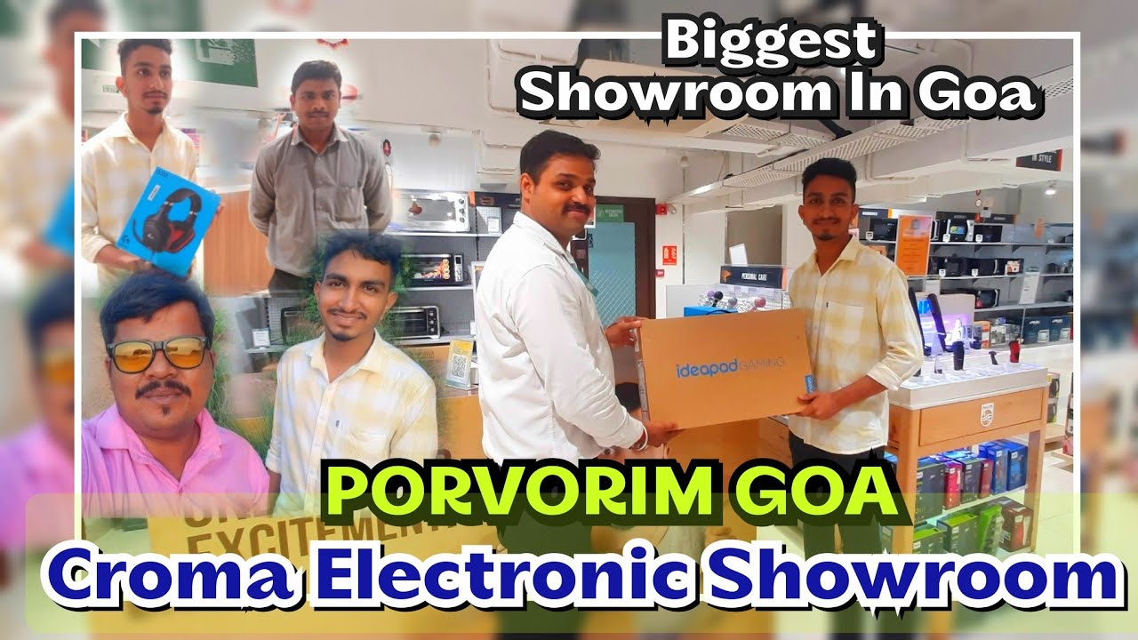 पाडव्याच्या शुभमुहूर्तावर खरेदी केला 💻 | Croma Electronic Showroom ...