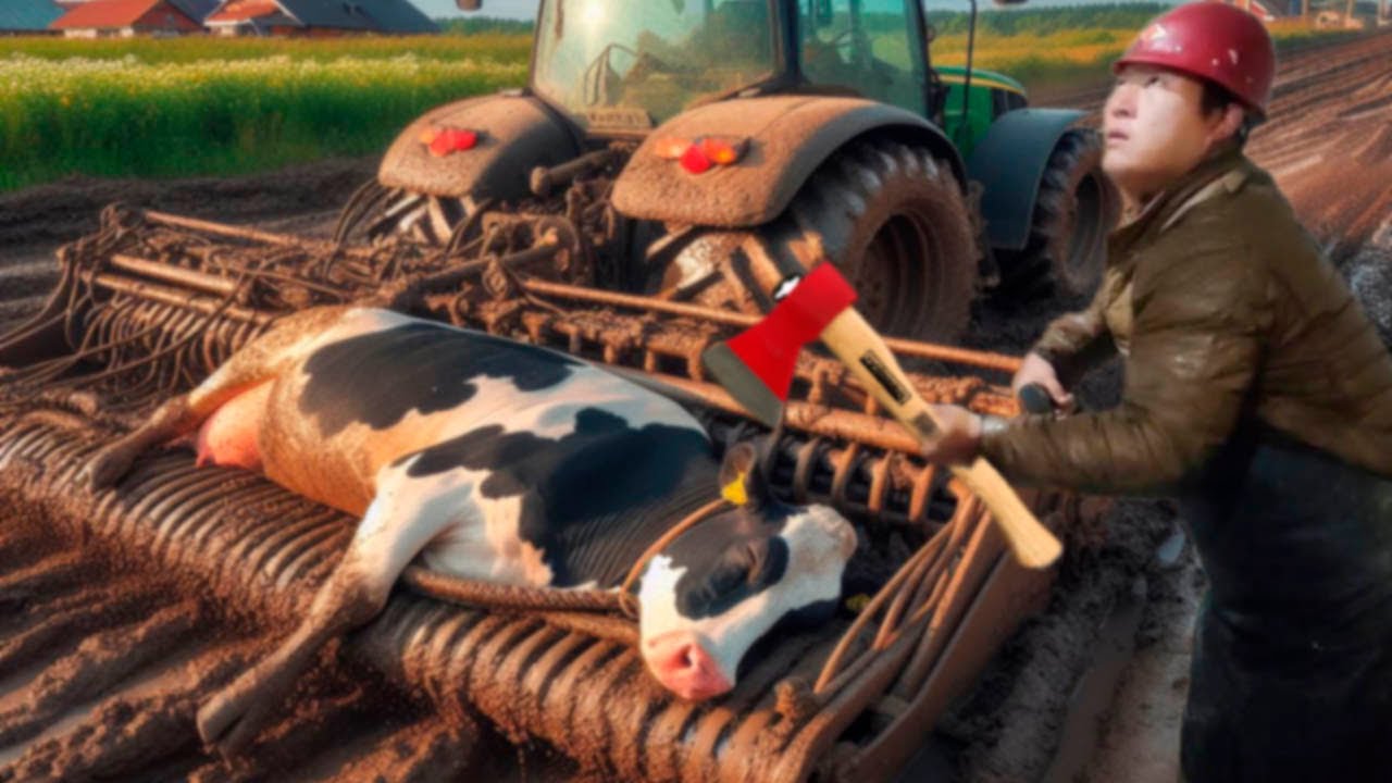 Revolutionary Cow Farming Technology | Automatic Smart Cowshed Cow ...