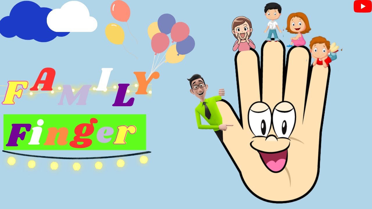 The Family finger songs | Learn Colors | Trio-toons | Nursery Rhymes ...