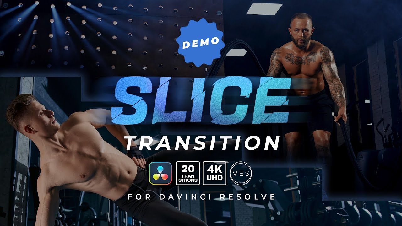 How to use the Slice Transition Pack? (DEMO) - YouTube