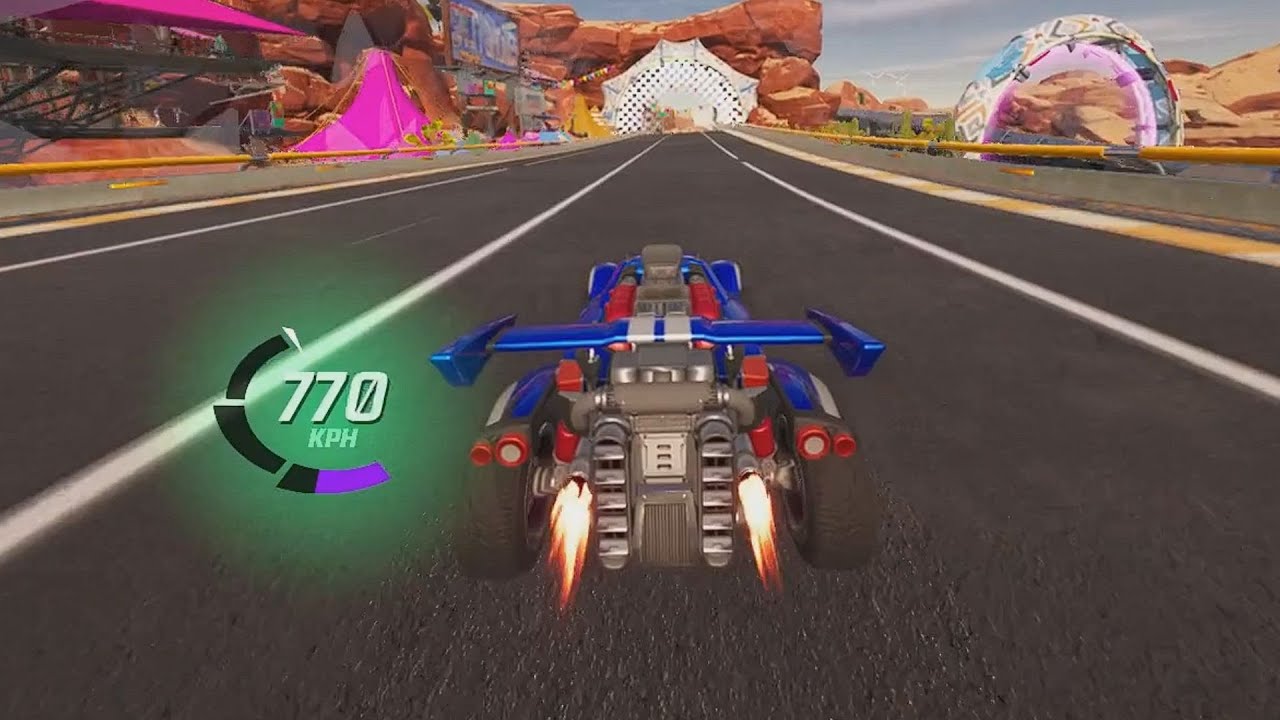 Rocket Racing Gameplay | Fortnite - YouTube