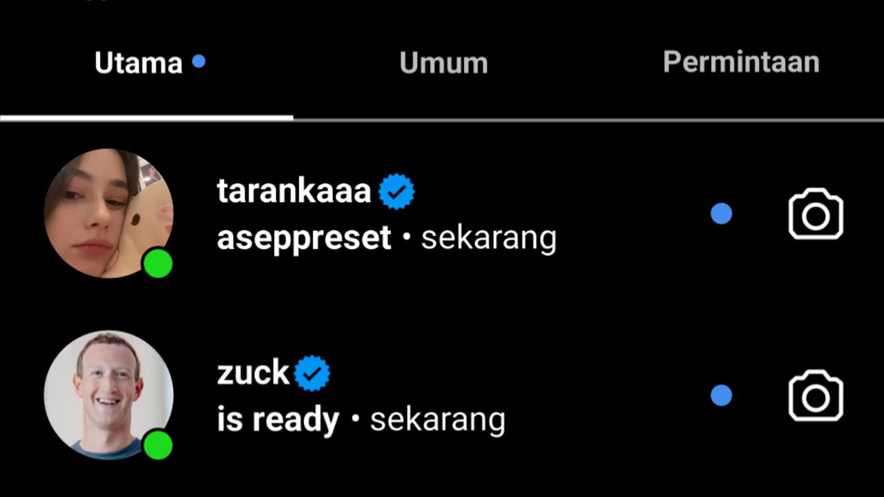 Preset chat Instagram || tutorial jadi seleb Ig☝🏻🗿 - YouTube