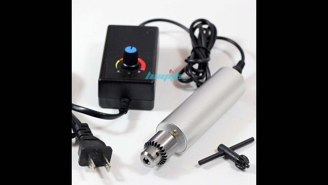Mini super powerful hand drill - YouTube