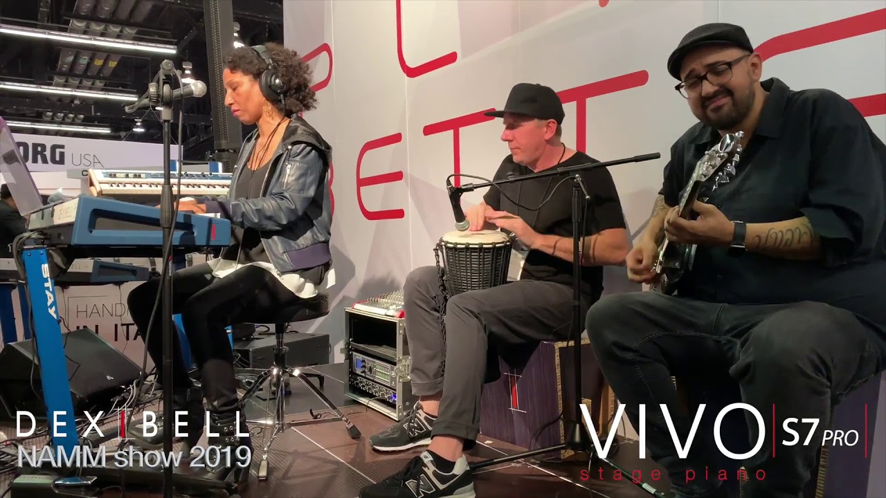 NAMM; 2019: Victoria Theodore #1at DEXIBELL booth - YouTube