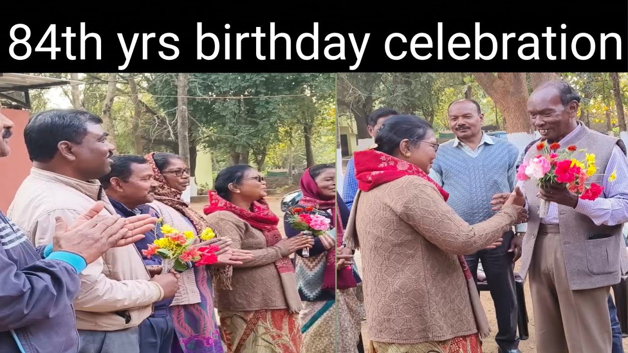 84th yrs birthday celebration Mr Jon herenj - YouTube