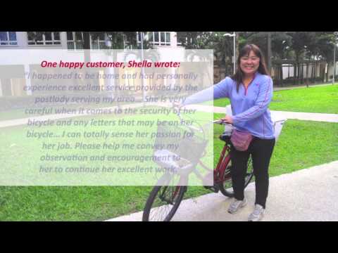 How Postwoman Ong Poh Ting makes a customer's day