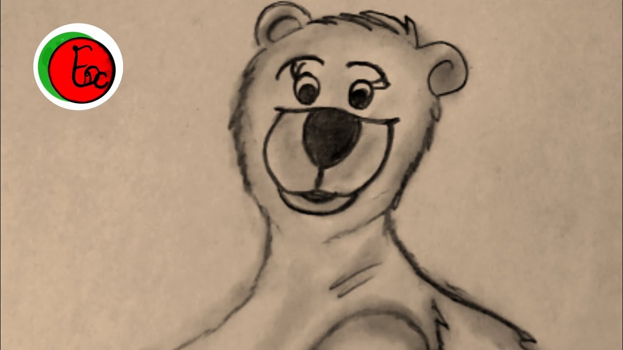 How to draw Baloo - YouTube