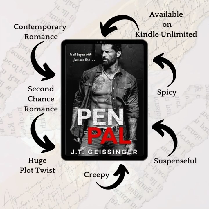 Pen Pal by J.T Geissinger #booktube #bookrec #romancerecs #book # ...