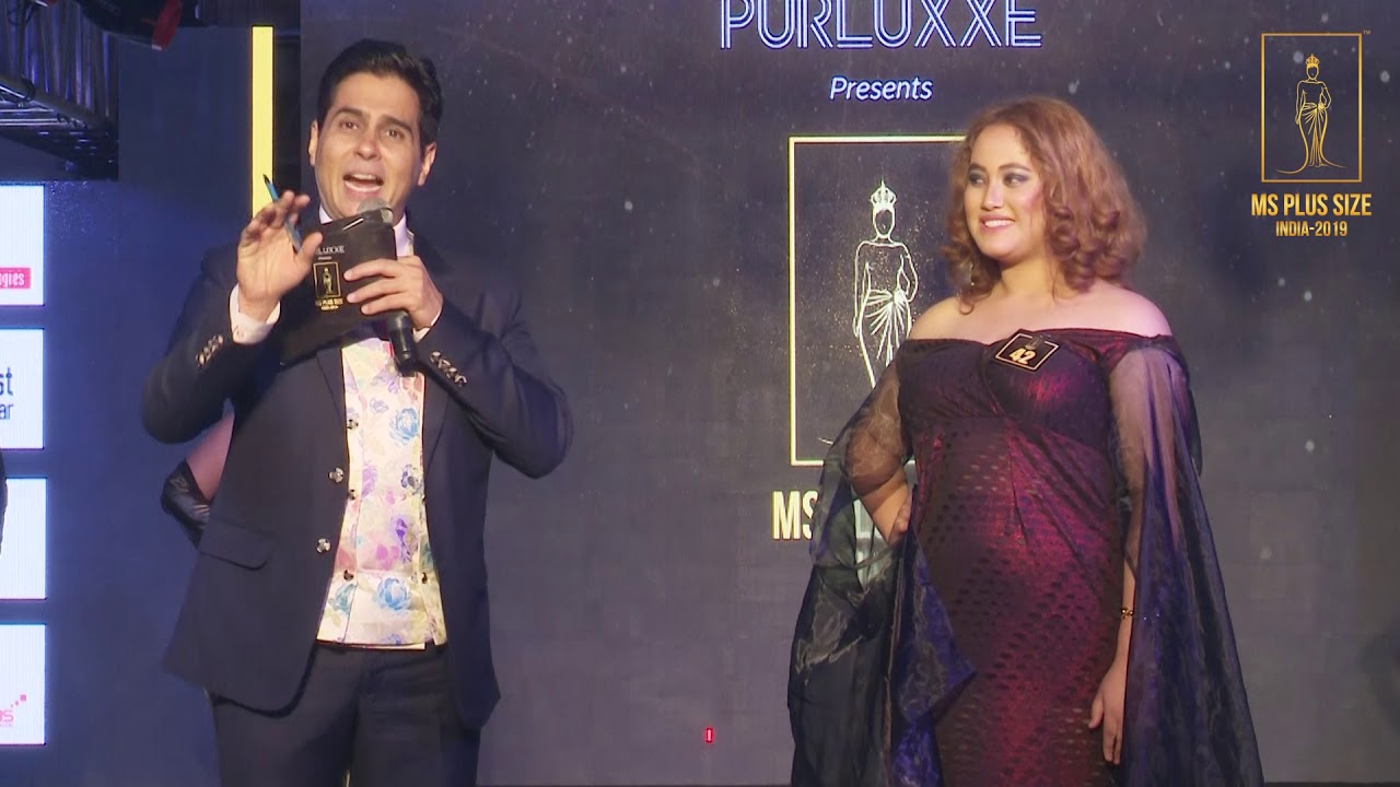 Beauty Pageant Introduction Round in Modelling I Ms Plus Size India ...