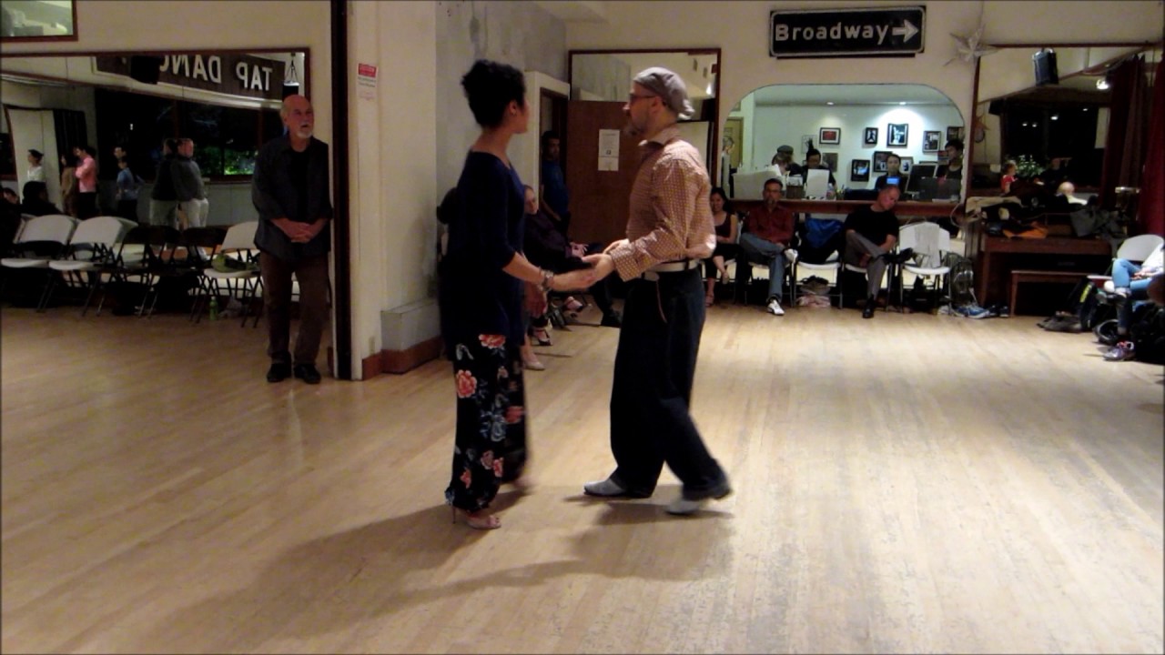 Tango Lesson: Close Embrace Turns - YouTube