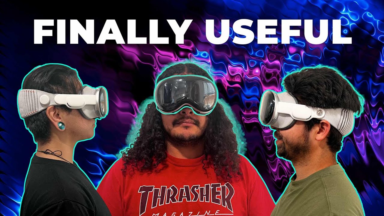 Finally Found a Use for my Vision Pro! - YouTube