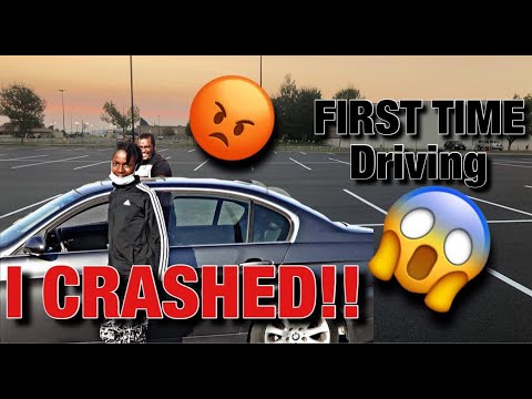 FIRST TIME BEHIND THE WHEEL - YouTube