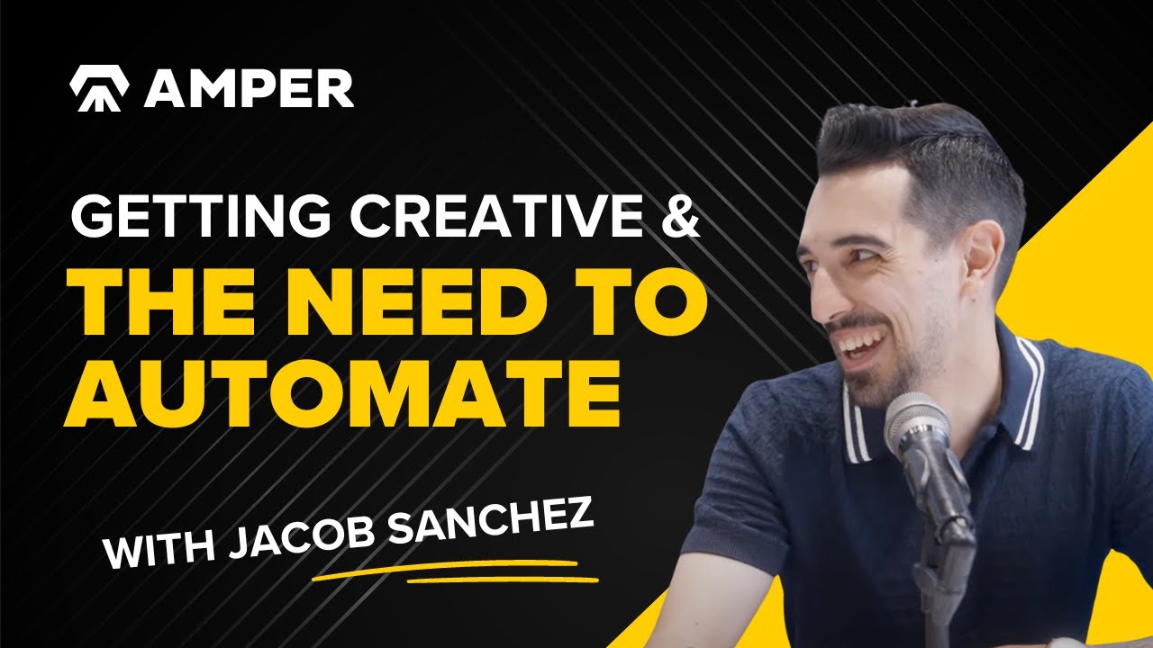 Getting creative & the need to automate with Jacob Sanchez (4K) - YouTube