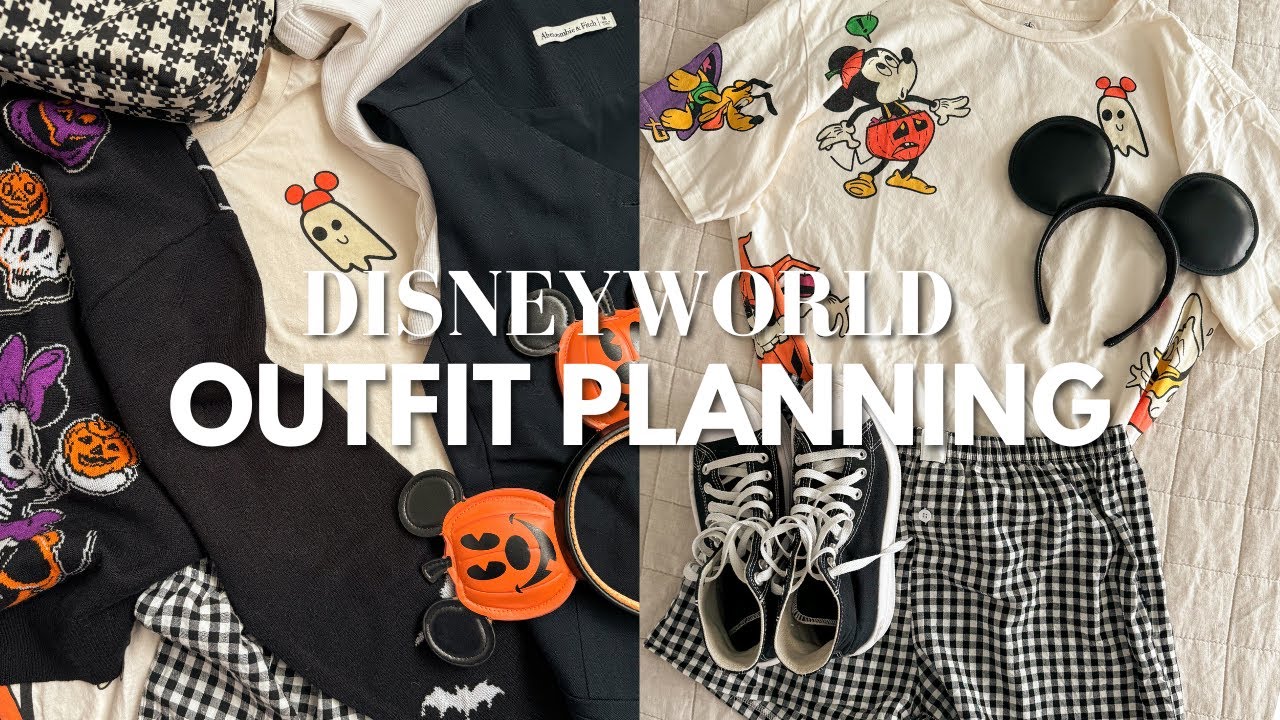 DISNEY WORLD OUTFIT PLANNING Fall 2024 Outfits - YouTube