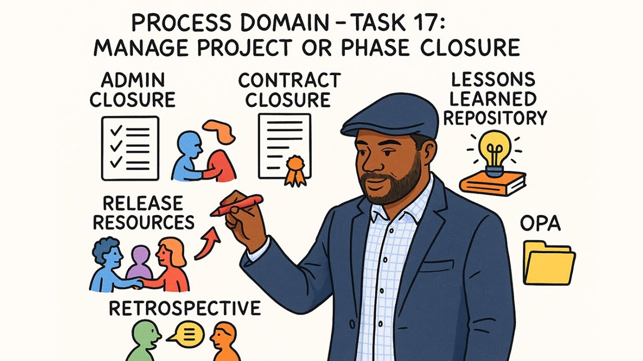 PMP Exam Mindset - Process Domain Task 17: Plan and Manage Project ...
