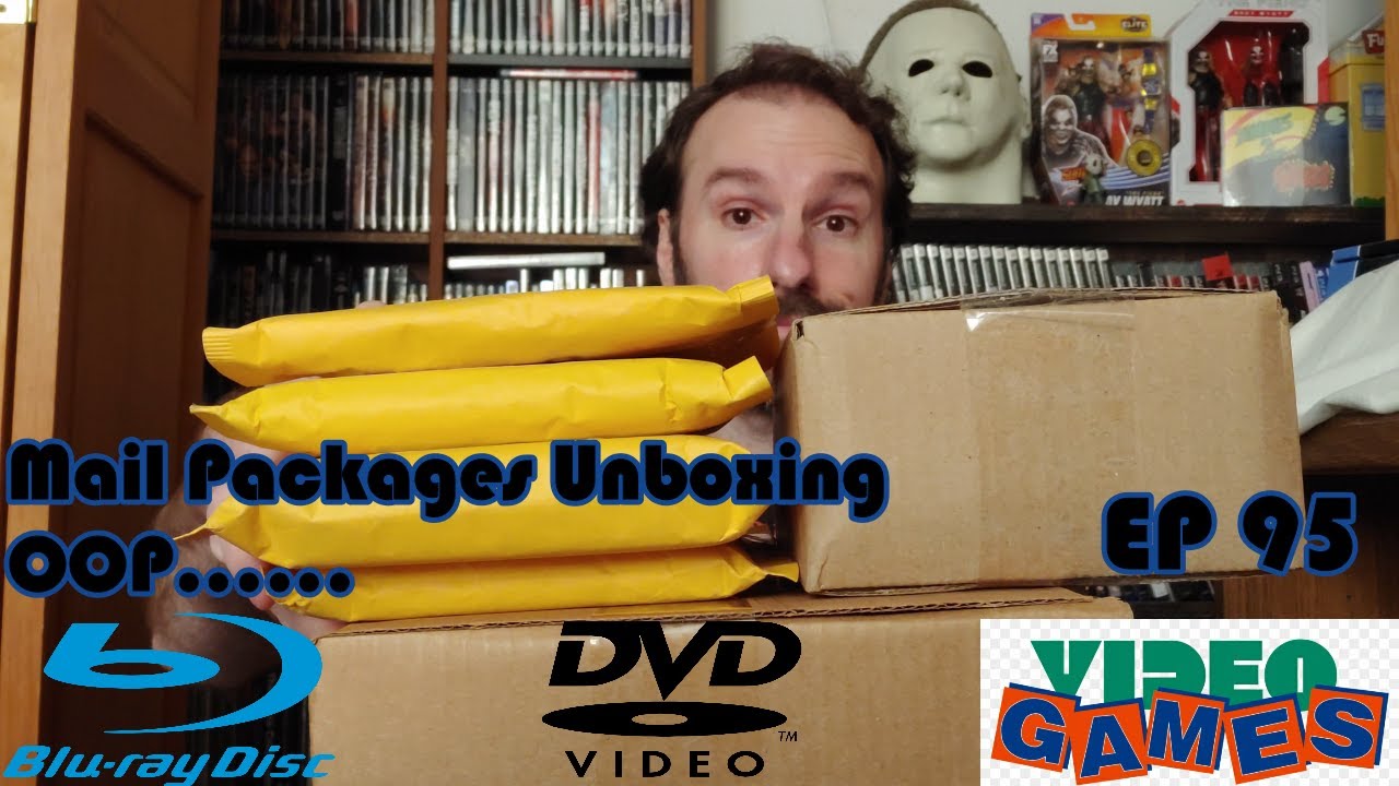 Mail Packages Unboxing OOP Blu Rays DVDs Video Games Episode 95 Movie ...