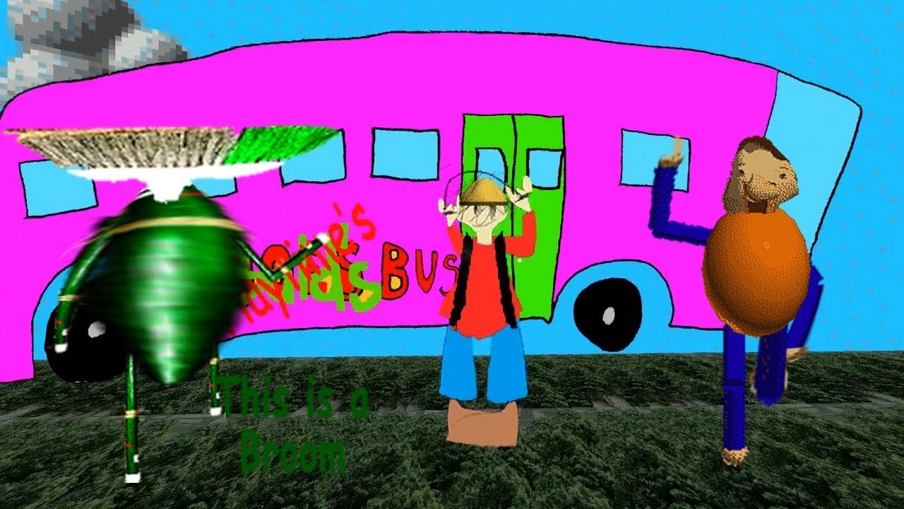 Playtime's Swapped Field Trip - baldi basics field trip Mod - YouTube