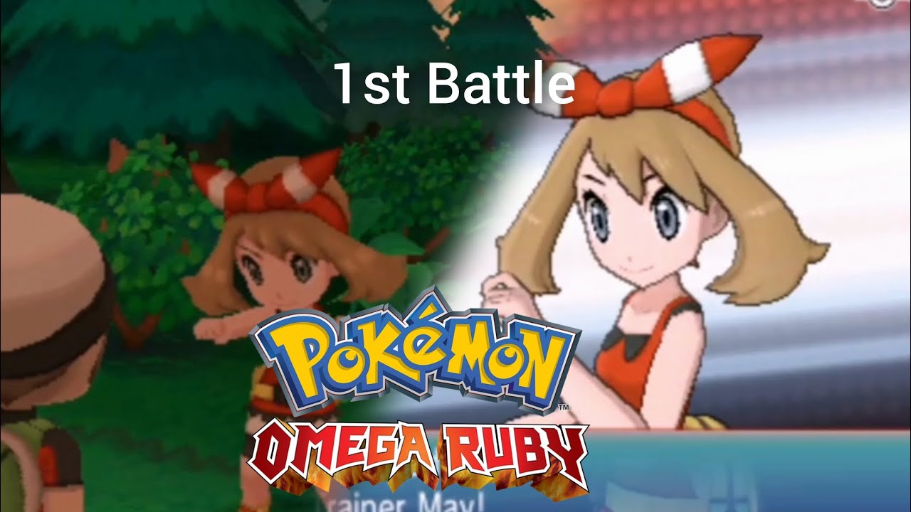 Pokemon Omega Ruby - Vs May (1st Battle) - YouTube