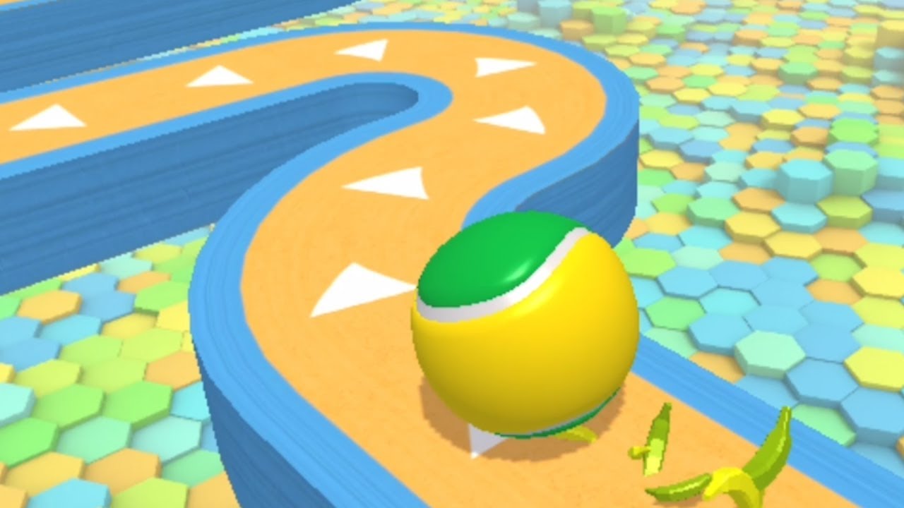 Action Balls Gyrosphere Race 3D rolling ball game Level 1425 - YouTube