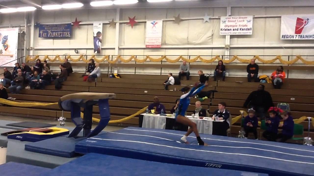 Ashley Preston - 2014 Parkettes Invite - Vault #1 - YouTube