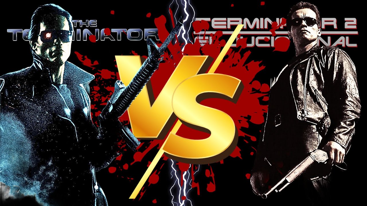 The Terminator (1984) VS Terminator 2 (1991) ¡COMBATE CIBERNÉTICO ...