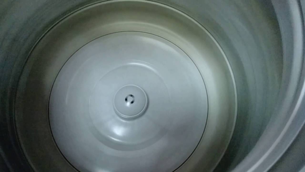 Sharp ESS 119 Washing Machine wind spin - YouTube