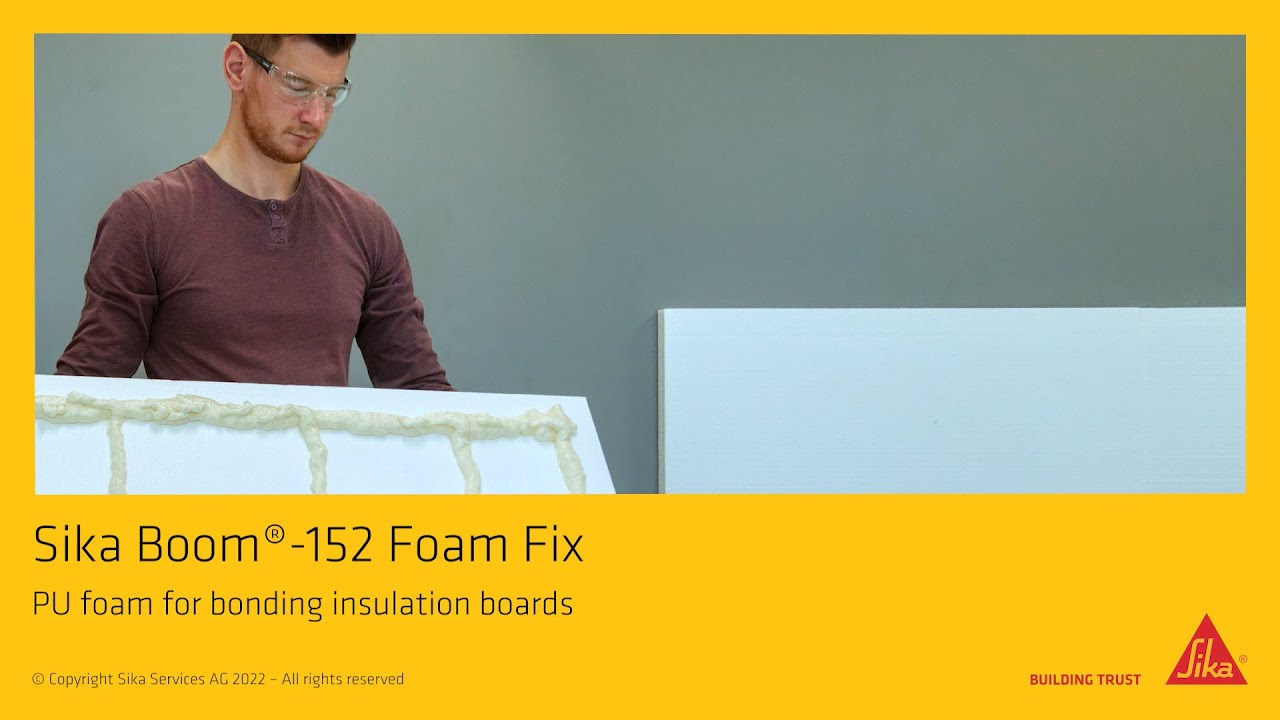 Sika Boom® 152 Foam Fix - YouTube