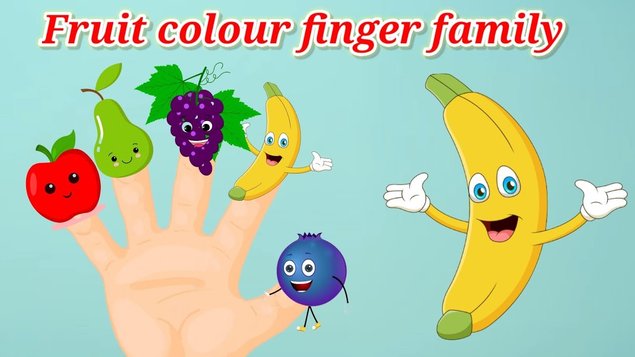 Fruits Finger Family & More Collection |Nursery Rhymes Kids and baby ...