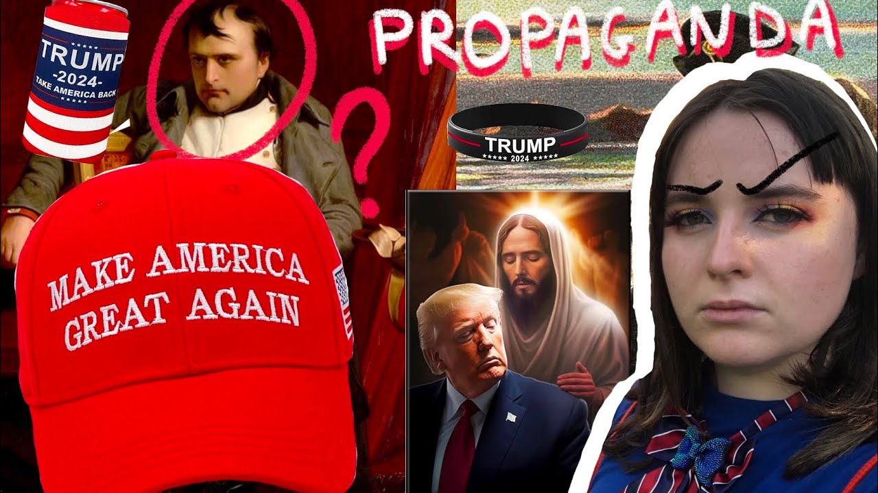 The MAGA home decor, a propaganda tool (but not an original one) - YouTube