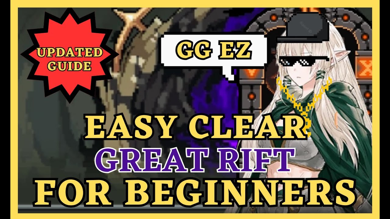 *UPDATED* Clear GREAT RIFT For Beginners SUPER EASY l King God Castle ...