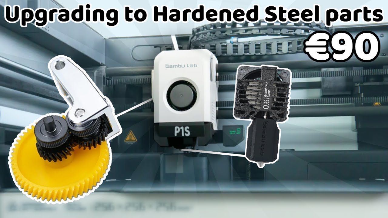 P1S upgrading to Carbon Fiber printability | 1/2 - YouTube