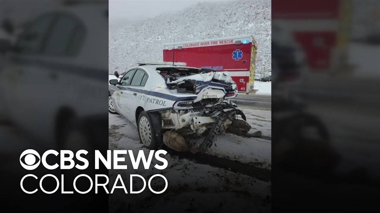 4 Colorado State Patrol cruisers struck in 3 days over weekend as ...