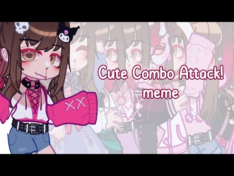 Cute Combo Attack-!! | gacha meme | Shinbi's House | Ft. Hari Koo - YouTube