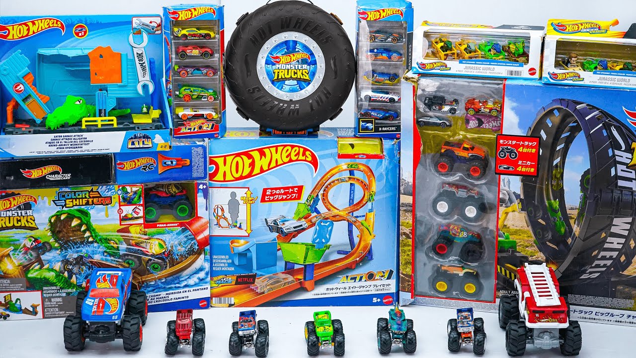 Hot Wheels Collection Unboxing Toy Review ASMR | Hot Wheels Action ...