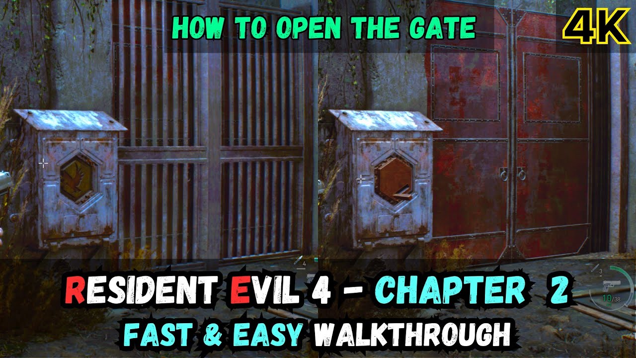 RE4 Chapter 2 | Gift in the Blood ️ Head for the Church - How to Open ...