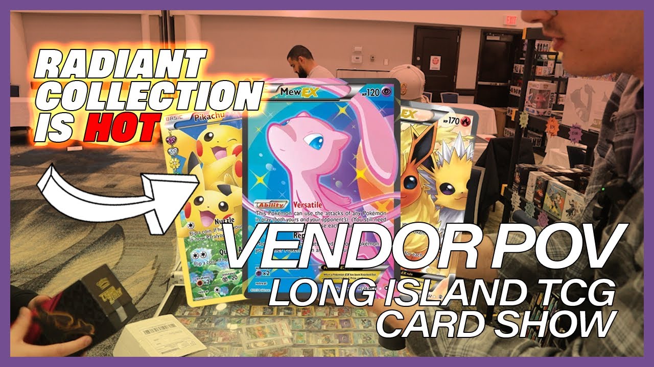 TCG VENDOR POV - LONG ISLAND TCG SHOW FEB 17TH 2024 - YouTube