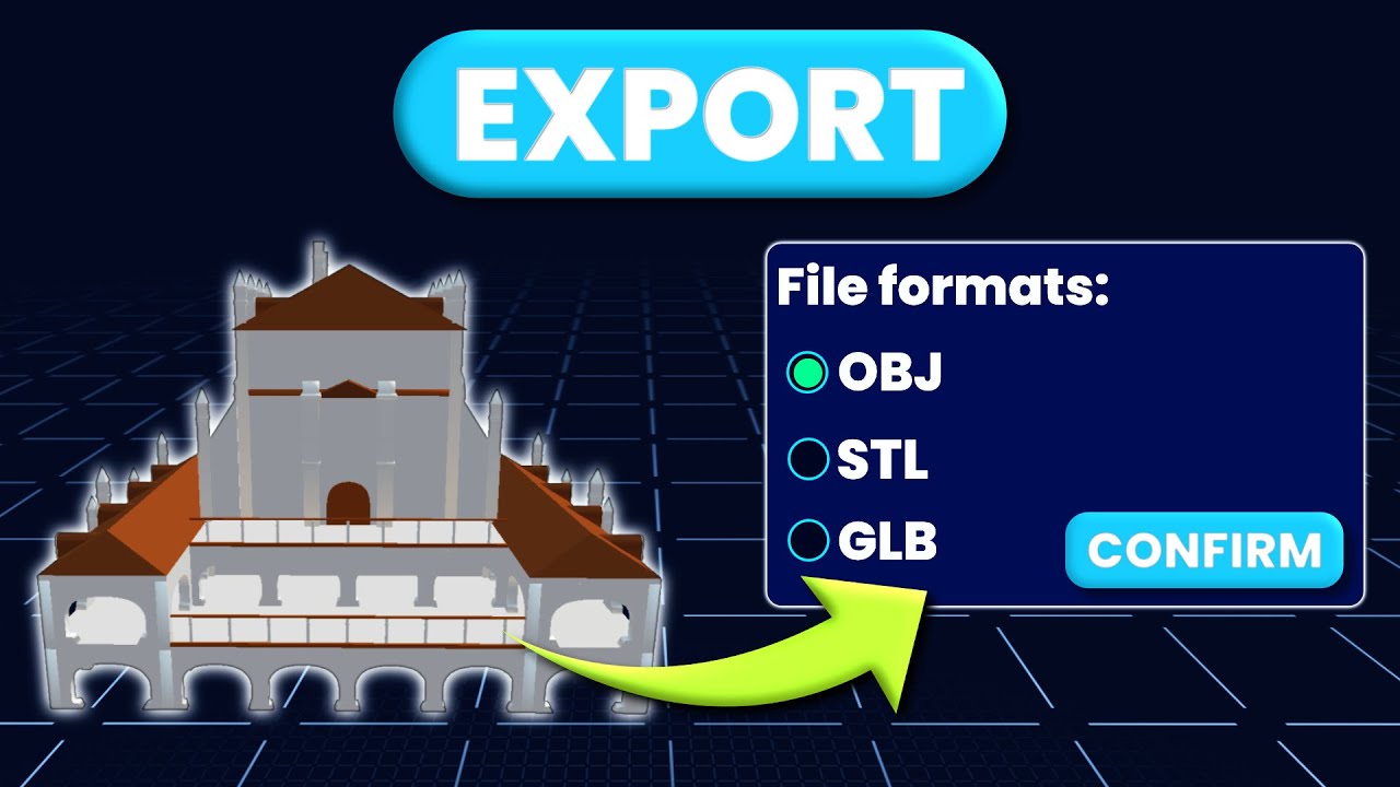 How to Export and Save 3D Sloyd Models! - YouTube