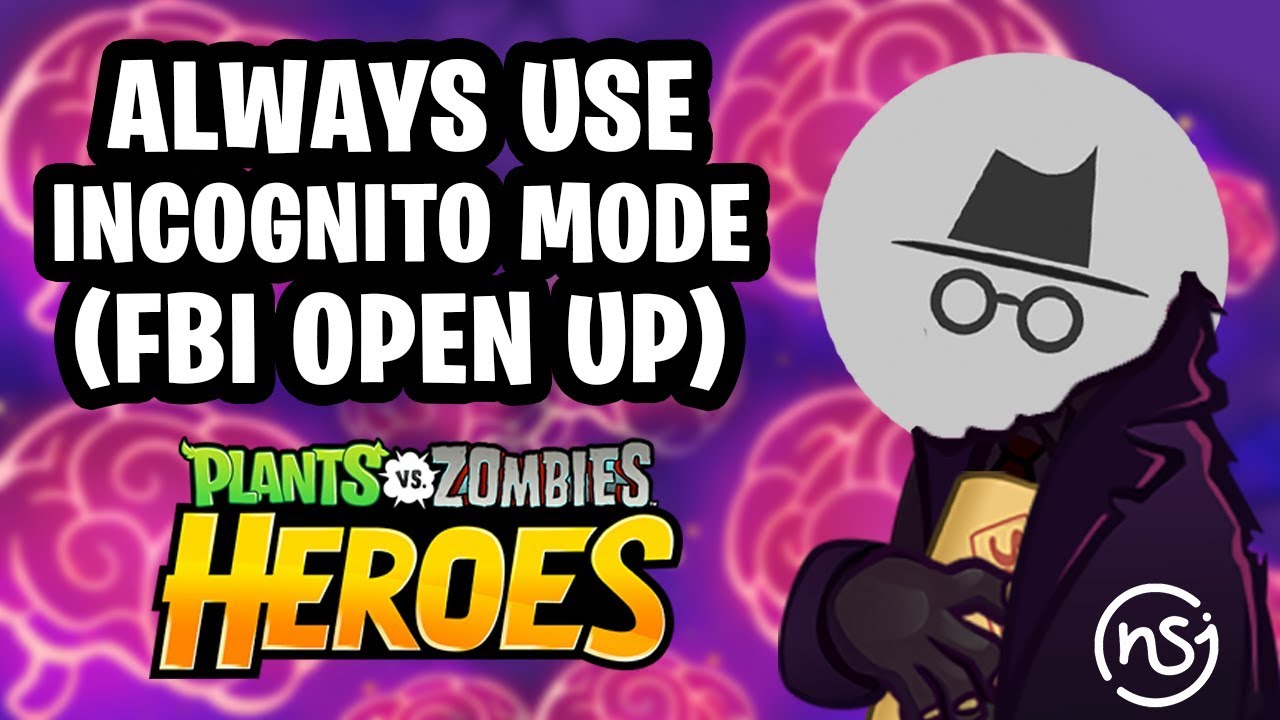 Always Use Incognito mode |PvZ Heroes - YouTube