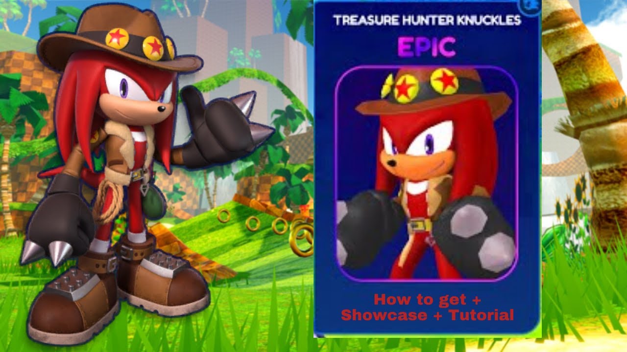 I unlocked Treasure Hunter Knuckles! #2 - YouTube