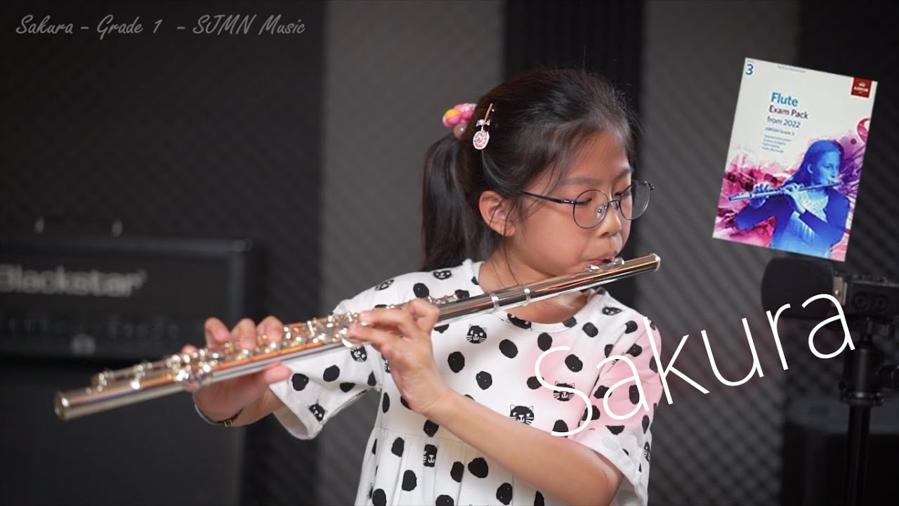 【長笛學生貼堂】ABRSM Flute Grade 1 - Sakura - Flute Cover by Lorraine- SJMN ...