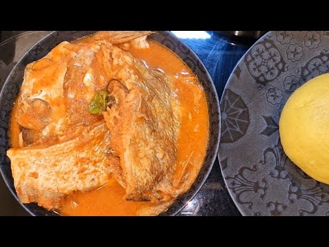 DÉLICIEUSE SAUCE AKPI, AU POISSON FRAIS SAINT- PIERRE .. - YouTube