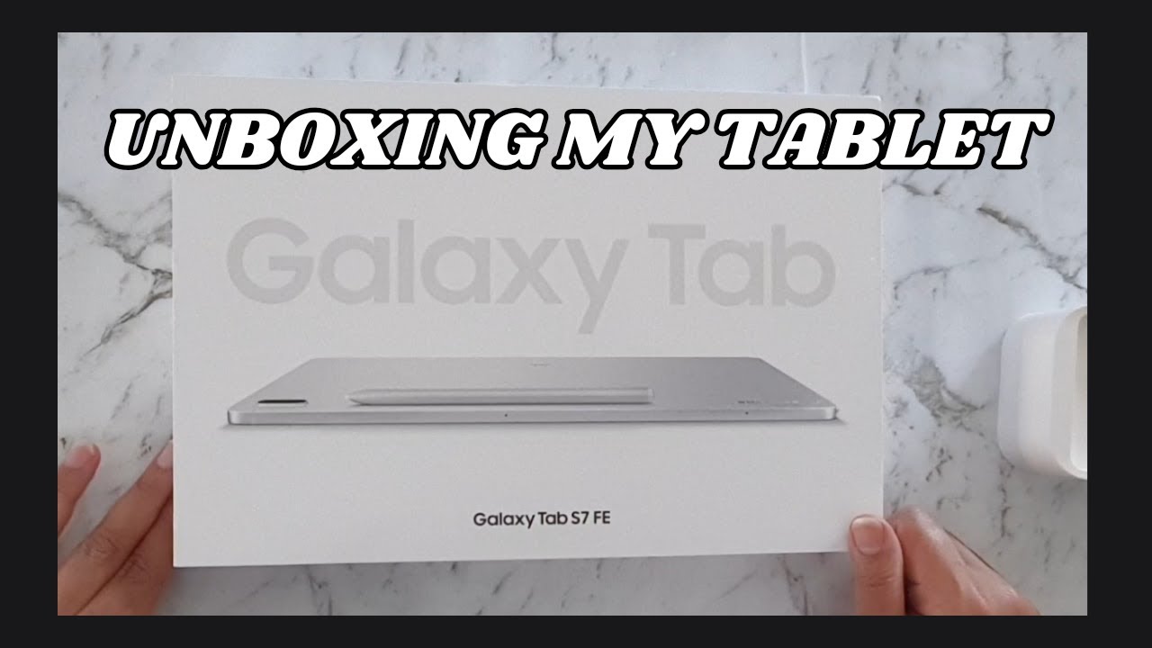 Samsung Tablet Unboxing| Samsung S7 Fe | Affordable Tablet | Big Screen ...
