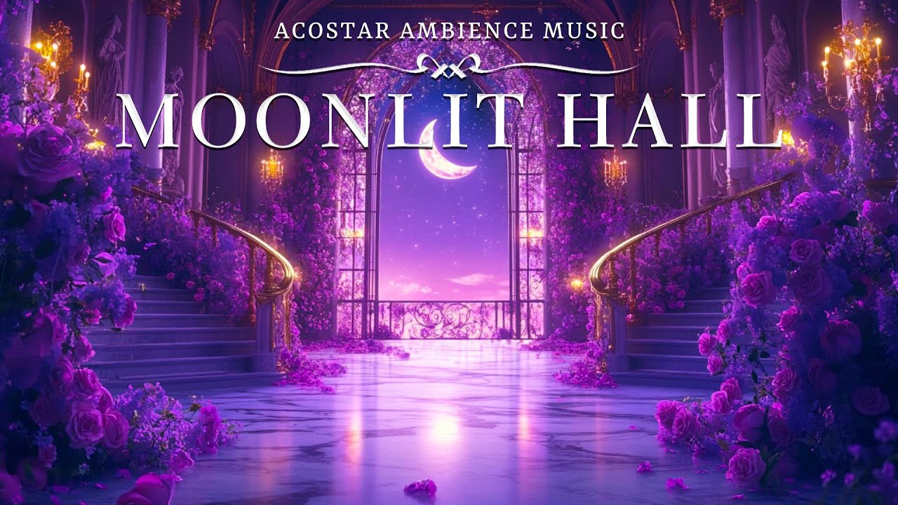 Moonlit Blossom Hall | ACOTAR-Inspired Ambience & Ethereal Music for ...
