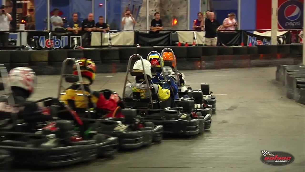 Octane Raceway Indoor Kart World Championship - YouTube