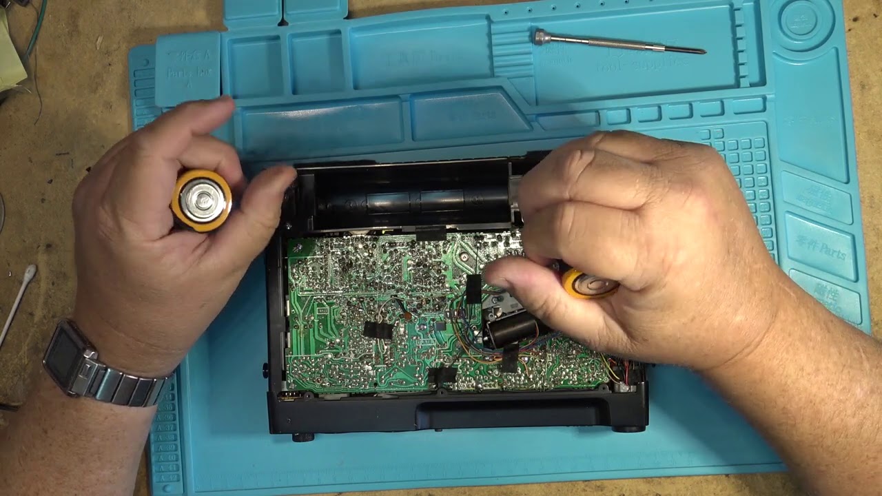 Sony TCD-5M Professional Cassette Corder repair - YouTube