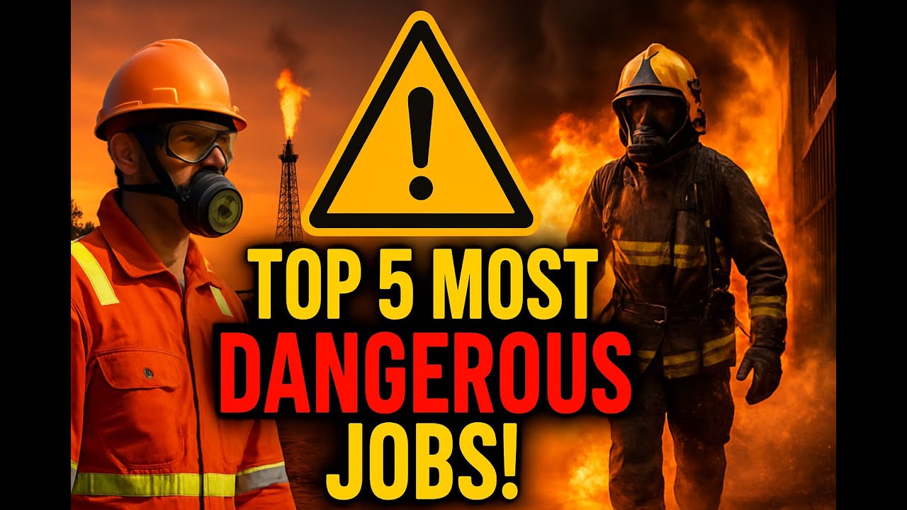 Top 5 Most Dangerous Jobs in the World | How They Stay Safe | Safety ...