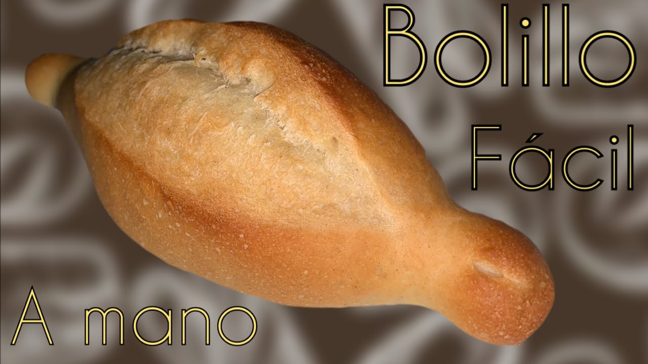 Cómo hacer 1 kg de bolillo de manera económica y fácil a mano - YouTube