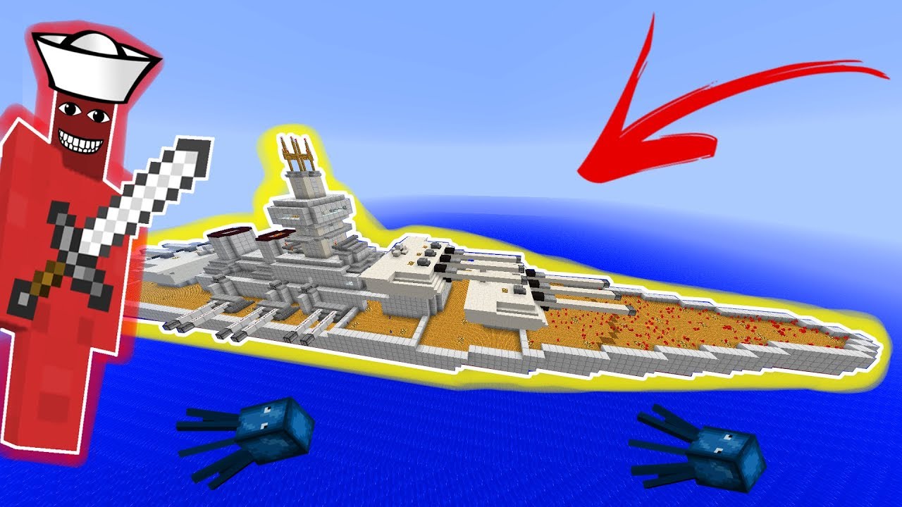 WW2 BATTLESHIP CLAY SOLDIERS! (WORKING SHIP!) • Minecraft Clay Soldiers ...