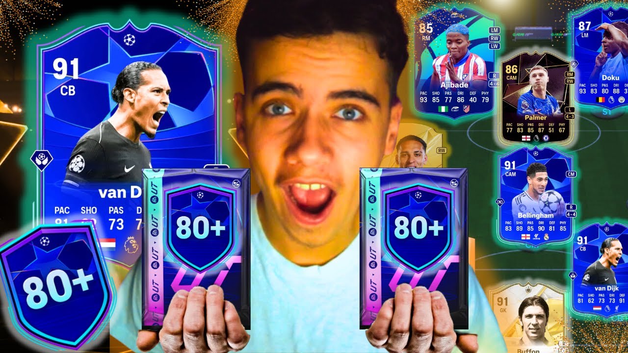 11 80+ Upgrade PACKS Decide My Team! - YouTube