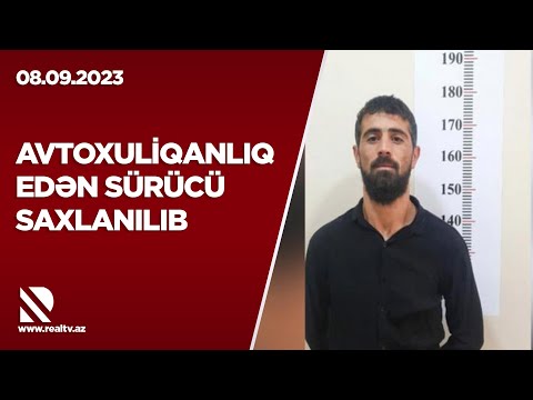 Avtoxuliqanlıq edən sürücü saxlanılıb - İdris Quliyev yol hərəkəti qaydalarını kobud şəkildə pozub